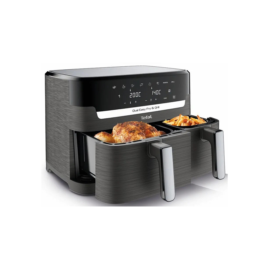 Tefal Friteza EY905B10 AIRFRY Dual Easy Fry & Grill | Omega Web Shop