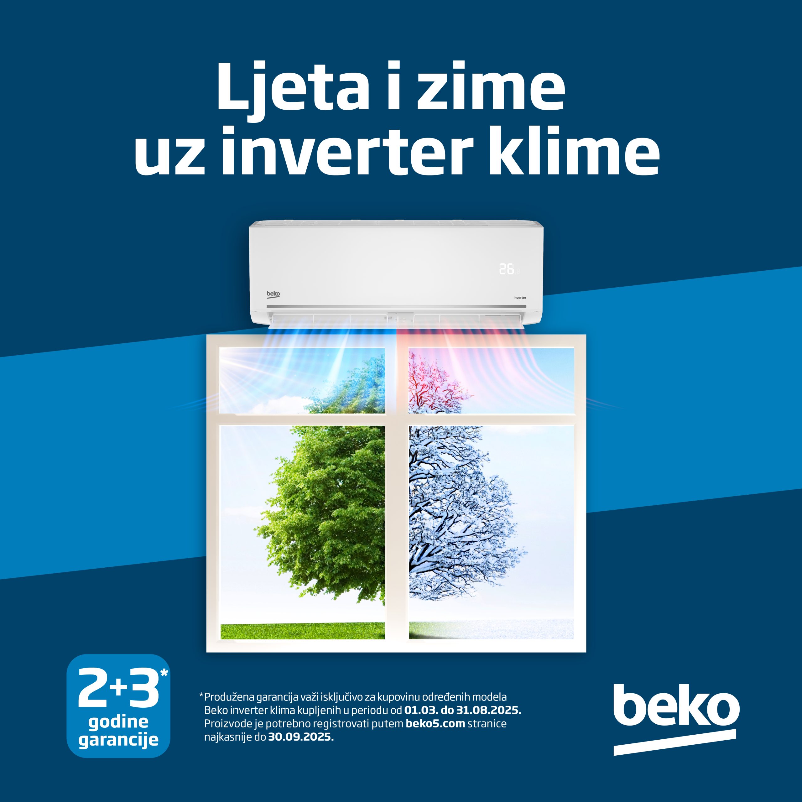 LJETA I ZIME UZ BEKO KLIME | Omega Web Shop
