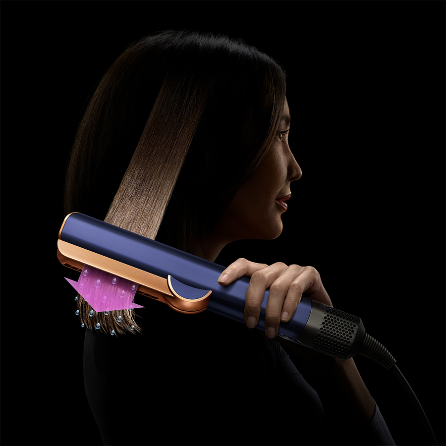 Dyson Pegla za kosu Airstrait Prussian Blue/Rich Copper | Omega Web Shop